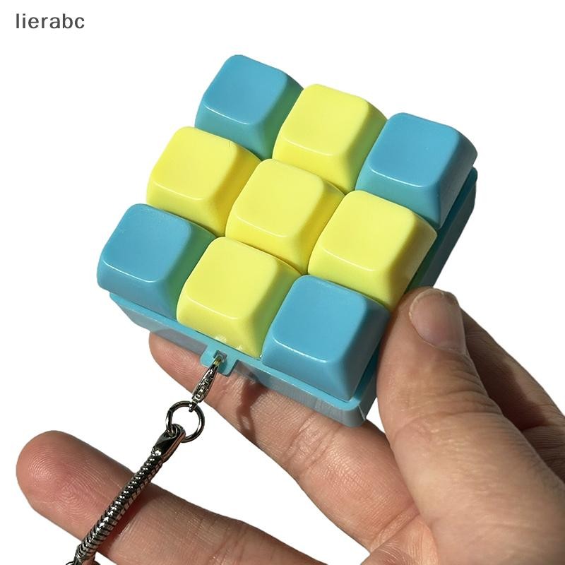 LIE 9 Keys Mechanical Keyboard Axis Tester DIY Fidget Button Keycap ...