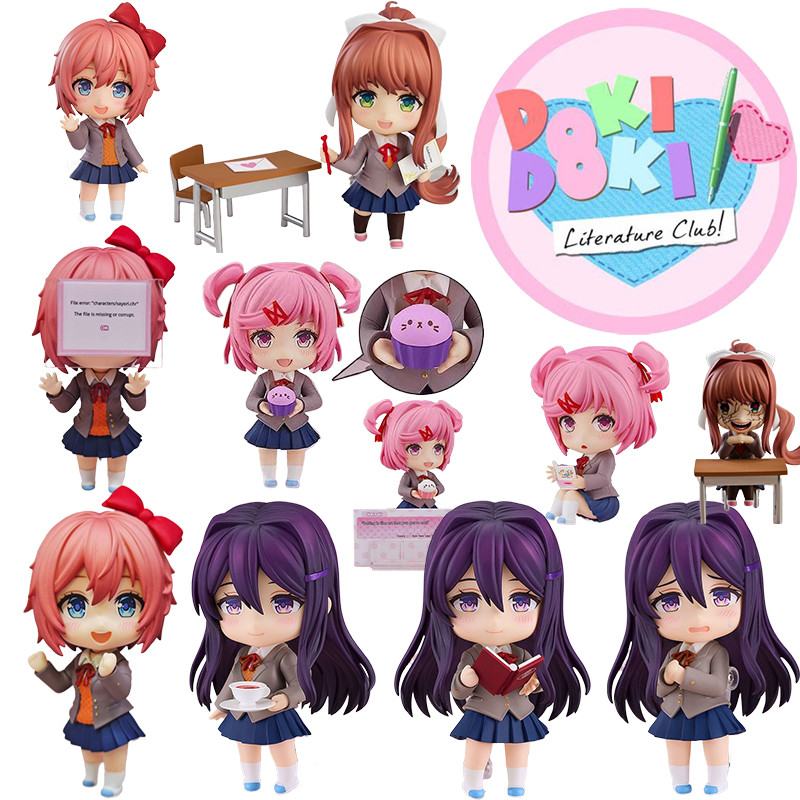 Doki Doki Literature Club Movable Joint Doki Doki Literature Club Nendoroid Model | Shopee Malaysia