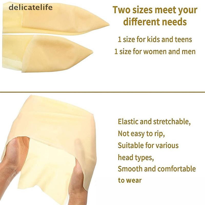 delicatelife Funny latex Skin Fake Bald Head Unisex Fancy film Party ...