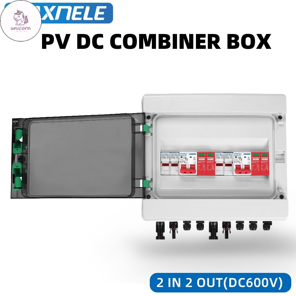 UN Solar Photovoltaic PV Combiner Box Surge Lightning Protection 2 ...