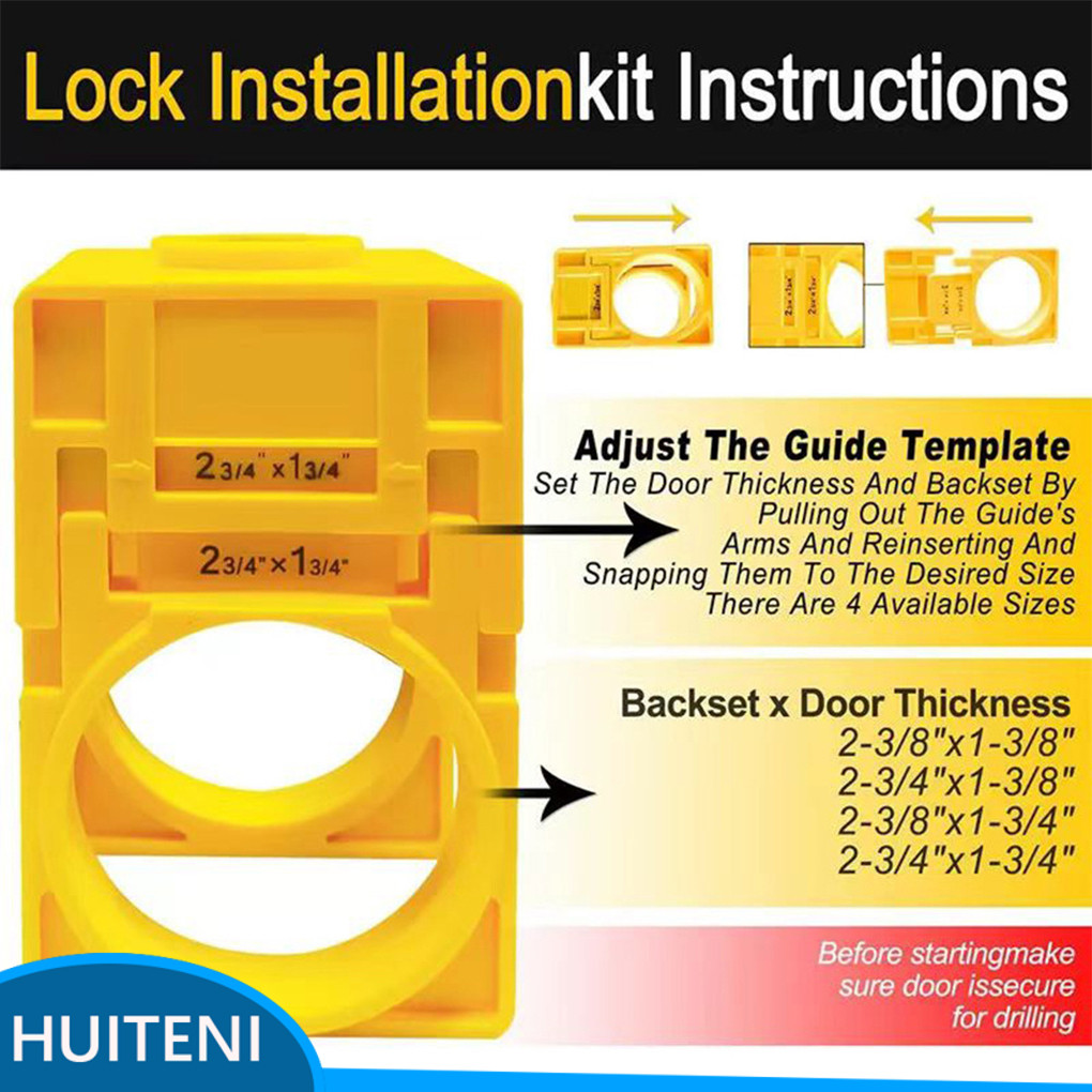 Saker Door Panel Installation Kit Door Lock Gadget For Easy Mounting ...