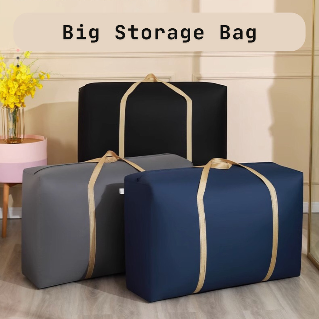 Big Bag Multipurpose Foldable Strong Storage Waterproof Guni Besar Zip ...