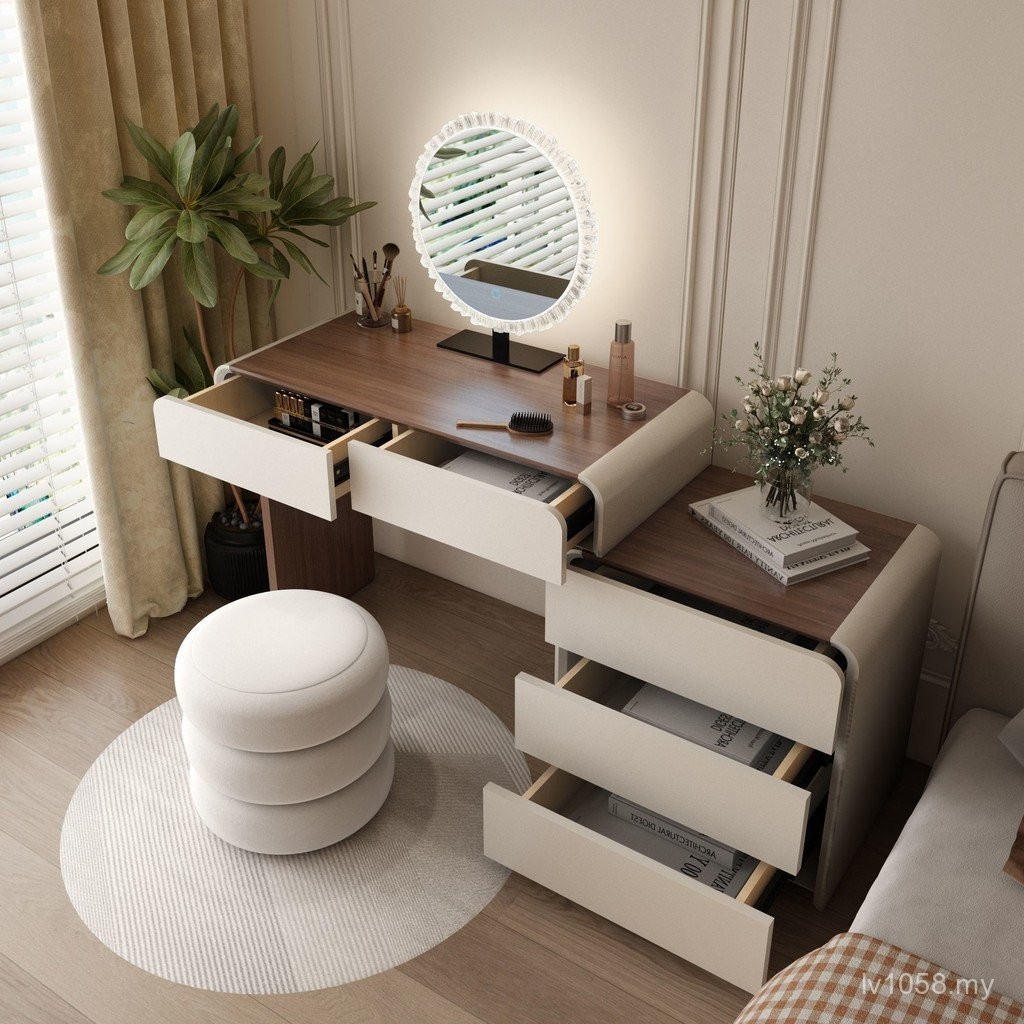 Simple Minimalist Modern High-End Integrated Italian Dressing Table ...