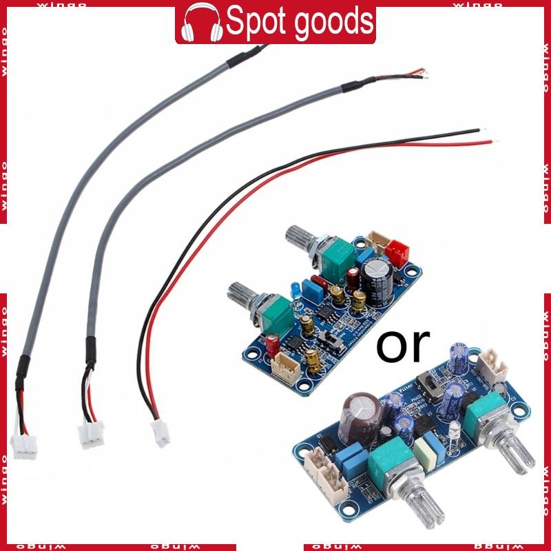 WIN DC9-32V Low Pass Filter Bass Subwoofer Preamp Amplifier Board ...