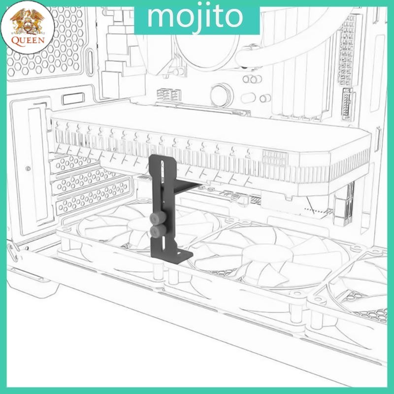 QC Mojito GPU Support Bracket Adjustable Aluminum GPU Bracket Video ...