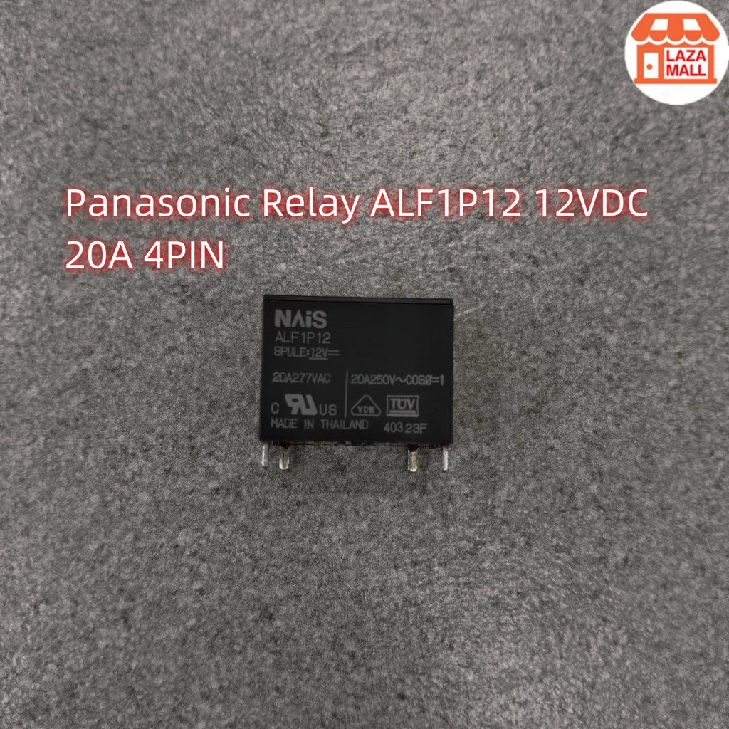 Panasonic Relay 4Pin ALF1P12 12VDC/original/20A250V~/20A277VAC/power ...