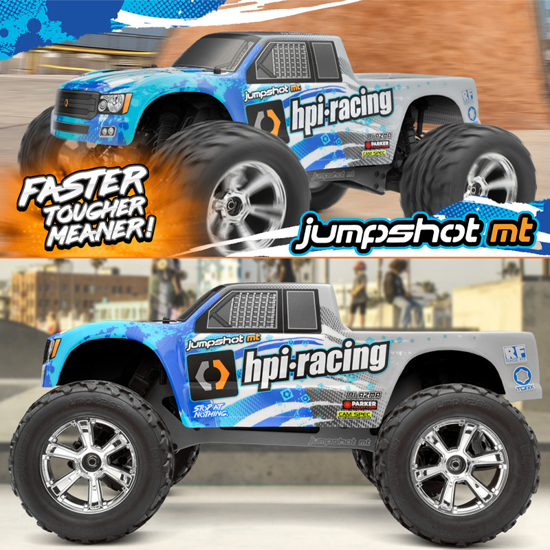 HPI RACING 1/10 Jumpshot MT V2 160260 2WD RTR RC Electric Remote ...