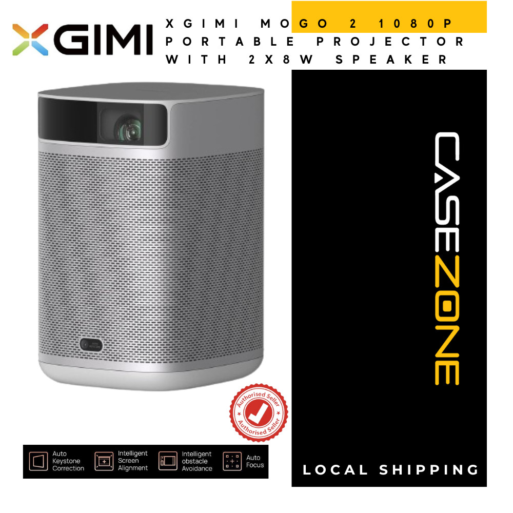 XGIMI MoGo 2 Portable Projector, Mini Projector with Wifi and Bluetooth ...