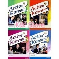4 IN 1 Active Korean -Textbook (include Audio) -Korean Beginners ...