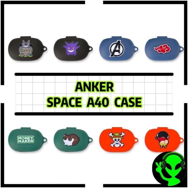 Anker Soundcore Space A40 Case Wireless Earbud Protective Shell Soft ...