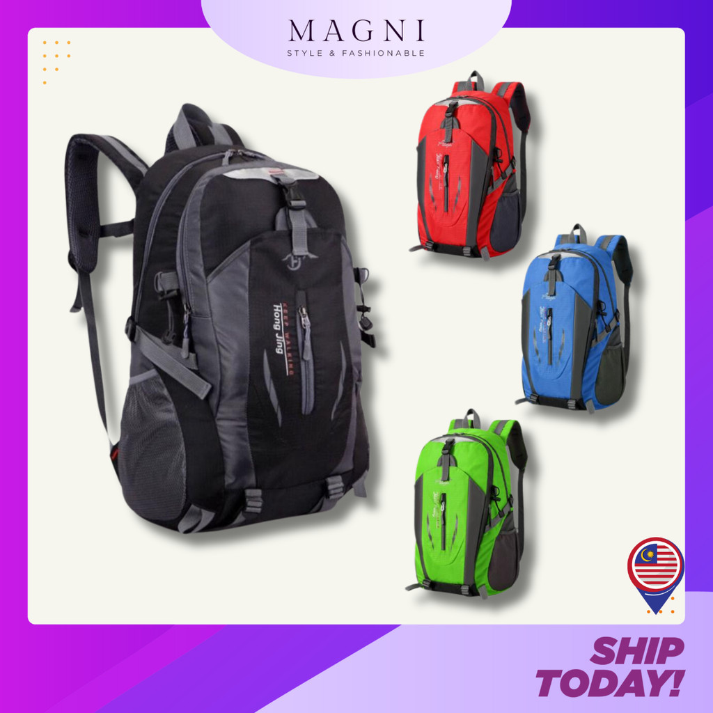READYSTOCK Magni Travel Outdoor Waterproof Hiking Men Backpack Sports ...
