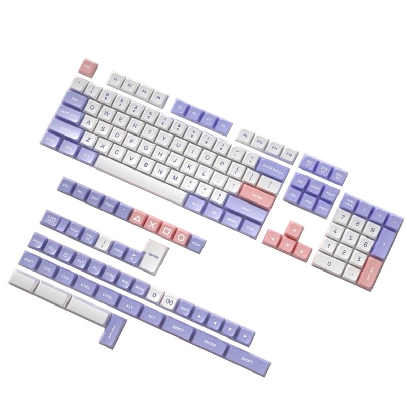 R* 150Keys PBT DyeSublimation Keycaps illusion Keycap DSA Profile DYE ...