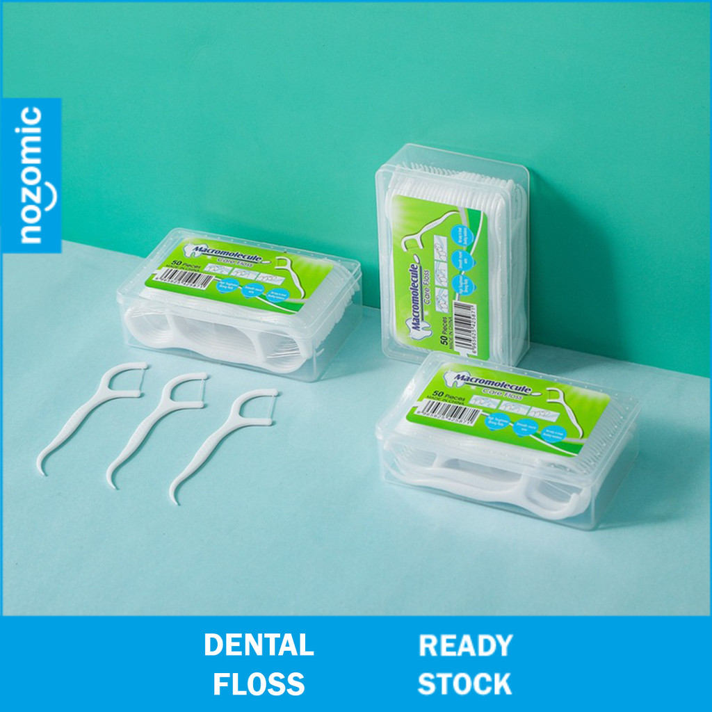 1 Box Dental Floss Toothpick Stick Dental Care Teeth Removal Plaque ...