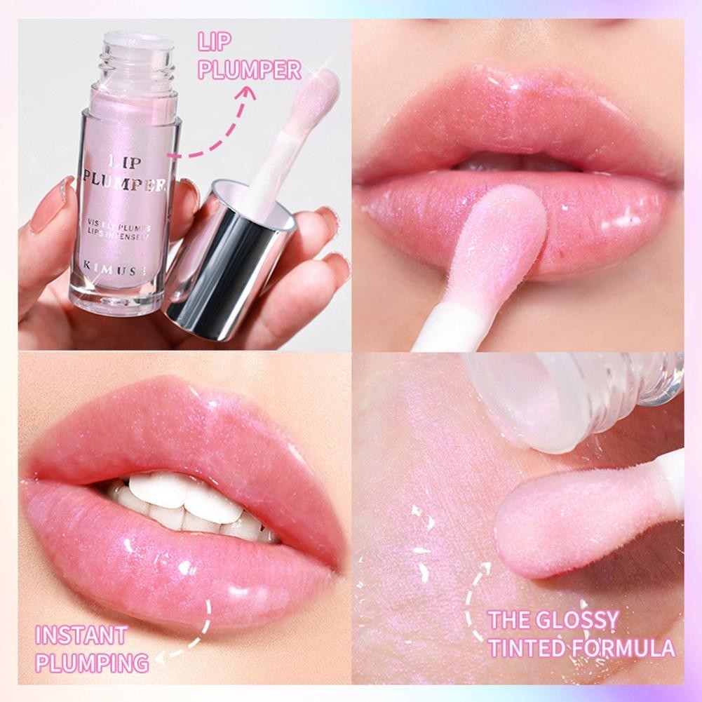 KIMUSE Lip Nourishing Liquid Mirror Water Glazed Glass Lip Moisturizing ...