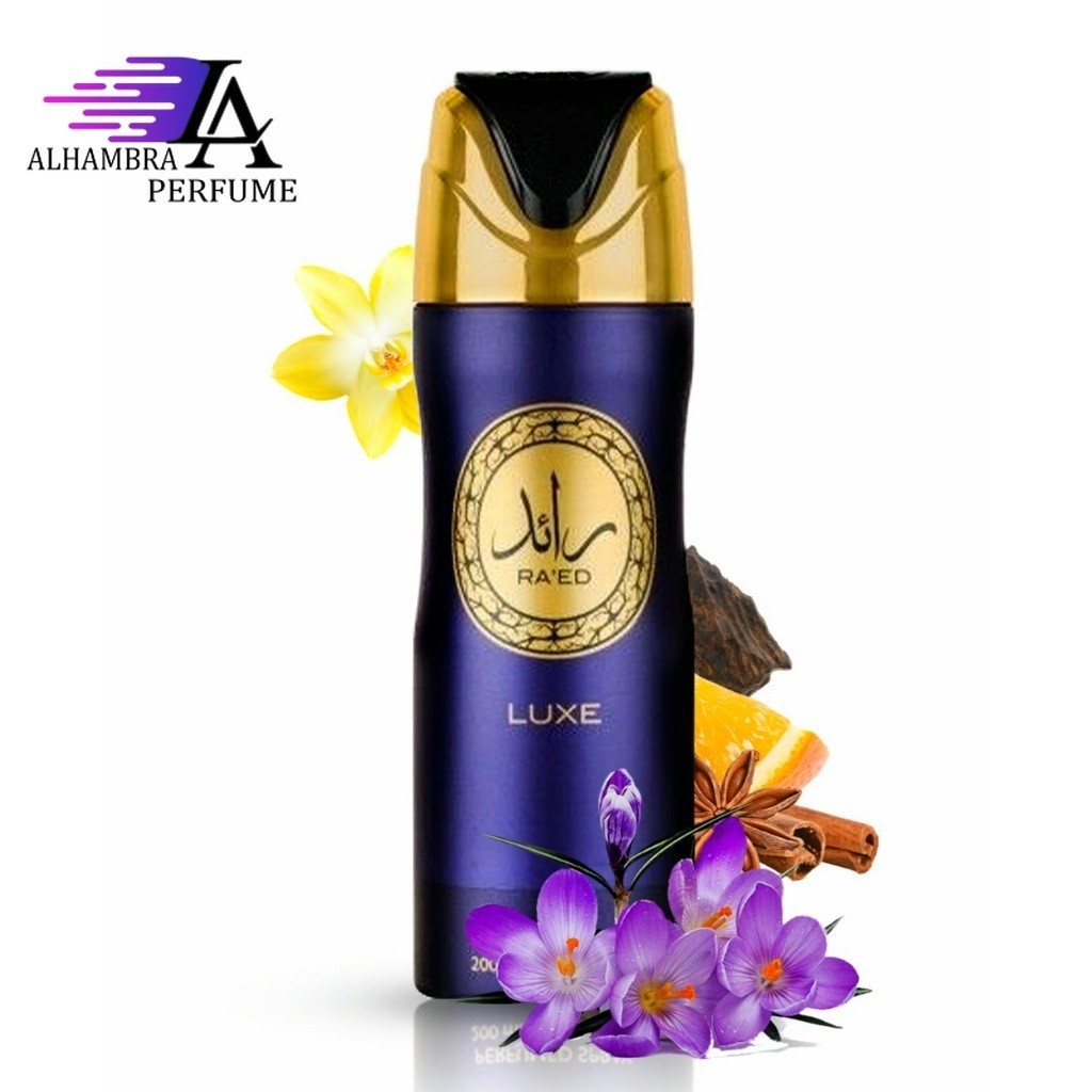 Ra'ed Luxe body spray 200 ML Original from Dubai EDP | Shopee Malaysia