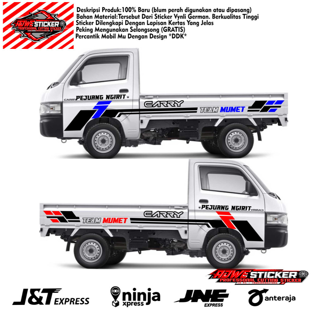 Img terbaru cutting sticker Car suzuki new carry sticker Car suzuki new ...