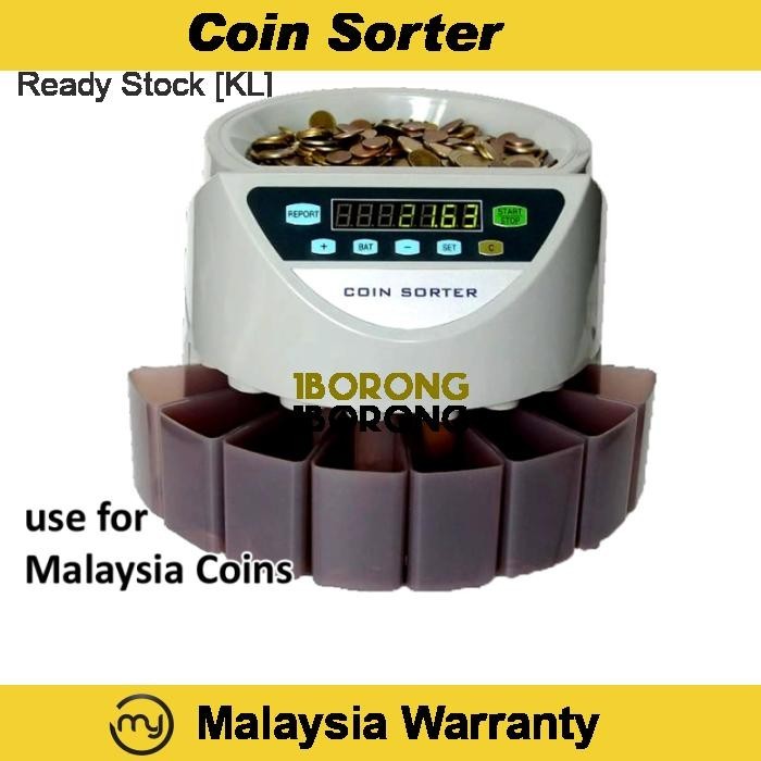 Malaysia Coin Sorter Coin Counter Machine | Shopee Malaysia