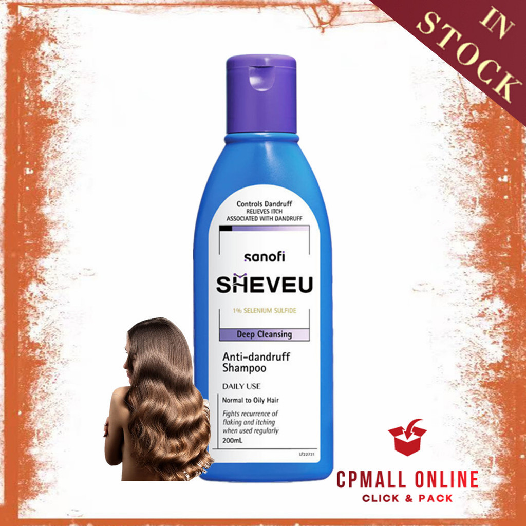Sanofi Sheveu Purple Deep Cleansing Anti-dandruff Shampoo Control ...