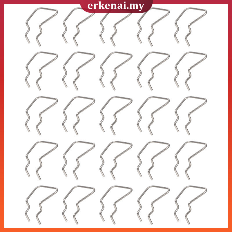 25 Pcs Hole Board Hook Shelf Bracket Single Display Bins Holders ...