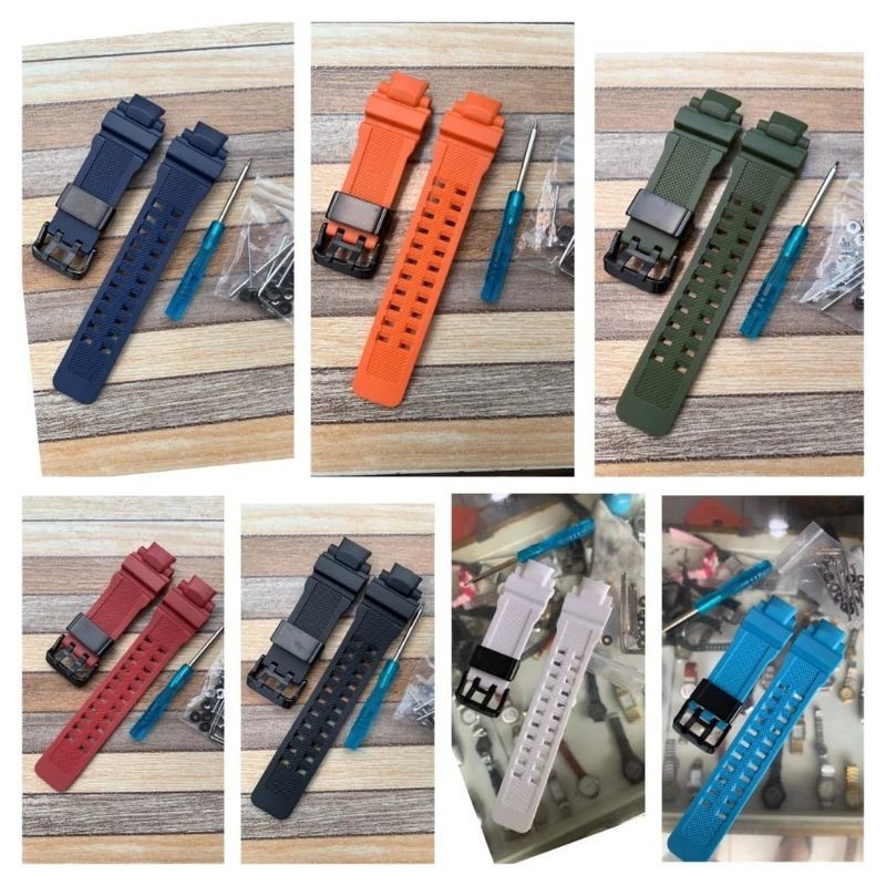 Casio G shock GA 1000 GA 1100 GWA 1000 G14000 Watch Strap Complete ...