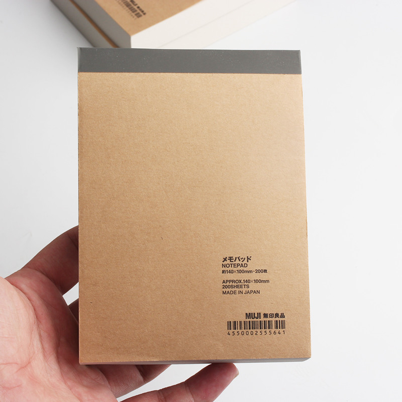 Japan MUJI MUJI MUJI Recycled Paper Horizontal Line Notes Scrapbook ...