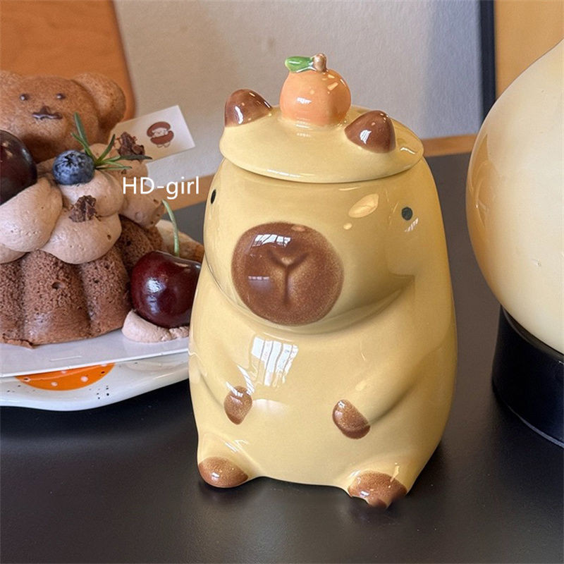 Girls Cup Capybara Birthday Gift Kapi Household Bala Cute Mug Ceramic ...