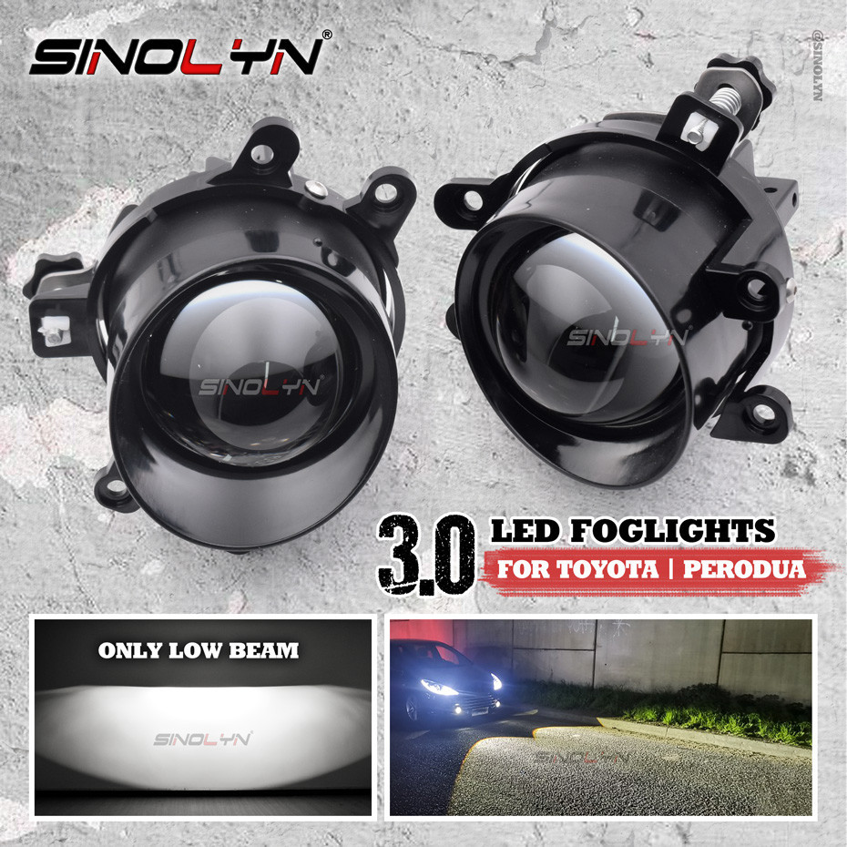 H11 LED Fog Lamp Projector For Perodua Myvi Lagi Best Ativa Bezza Alza ...
