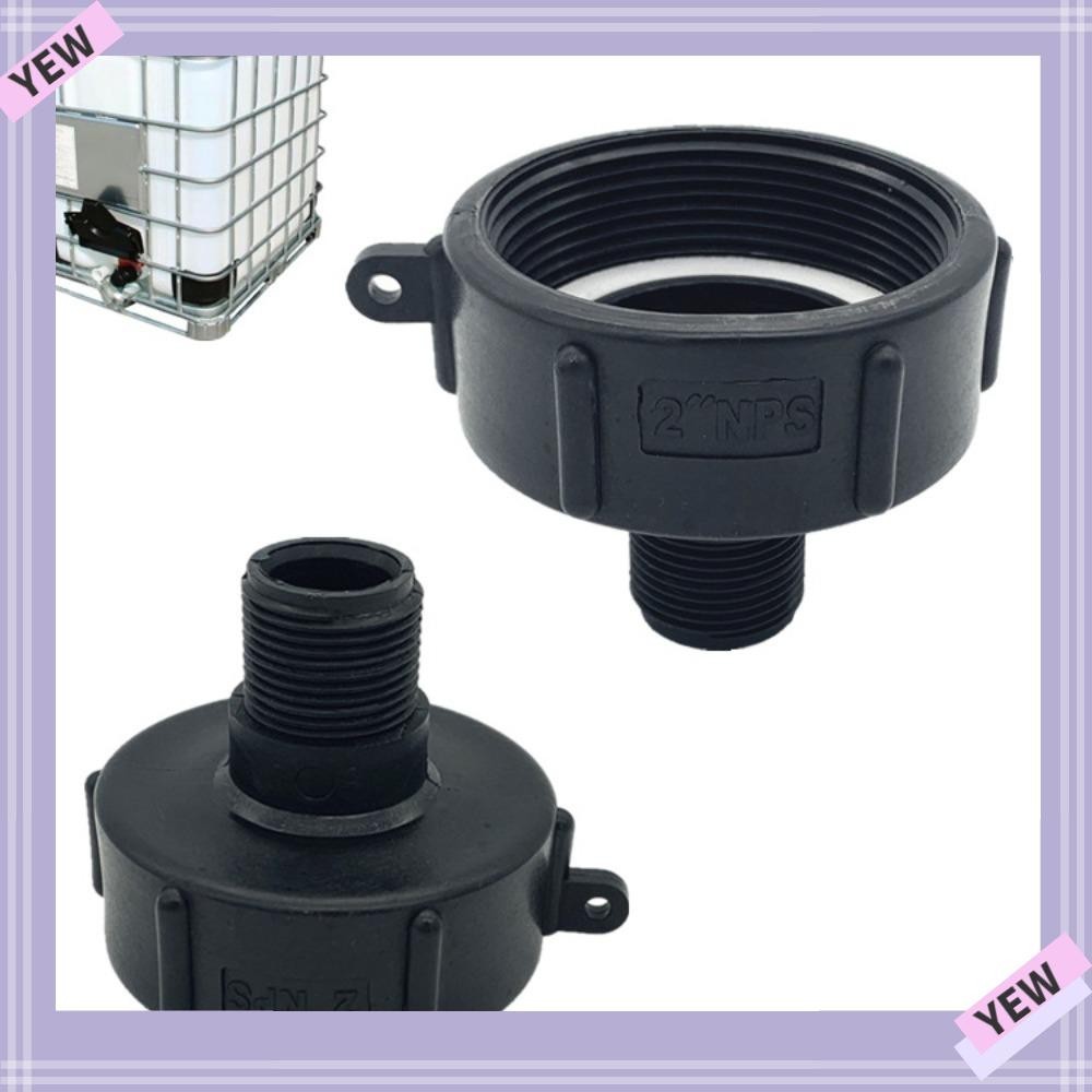 YYE IBC Ton Barrel Connector, S60 Plastic IBC Tank Adapter, Accessories ...