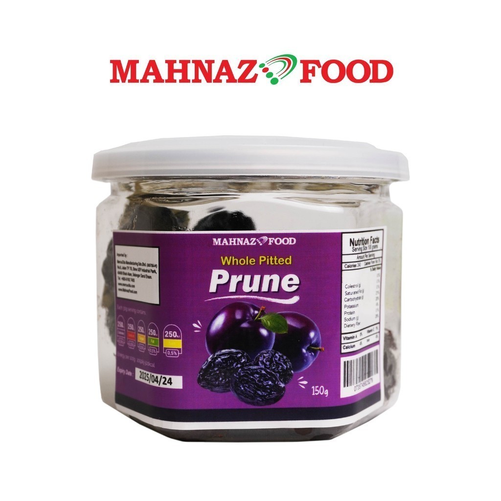 Mahnaz Food Whole Pitted Prune Premium Quality Natural Sweet Snacks ...