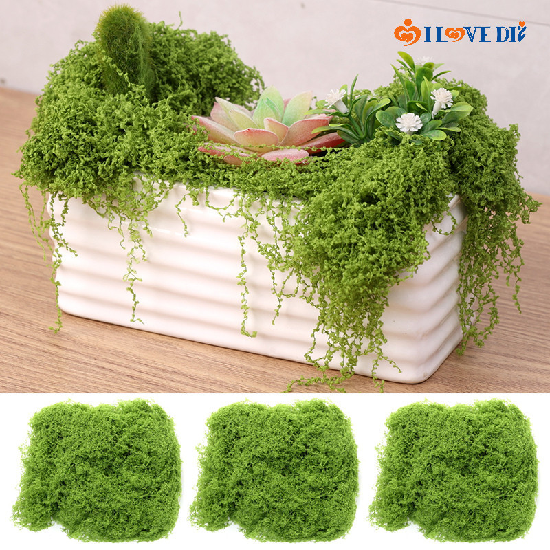 30g/50g DIY Creative Fake Moss Turf Bonsai Decor - Room Micro Landscape ...