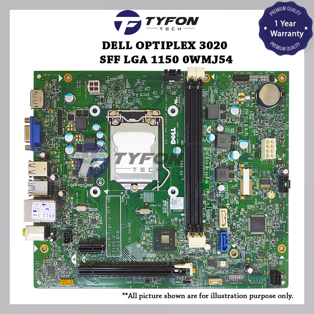 Dell Optiplex 3020 SFF LGA 1150 Desktop Motherboard 0WMJ54 04YP6J ...