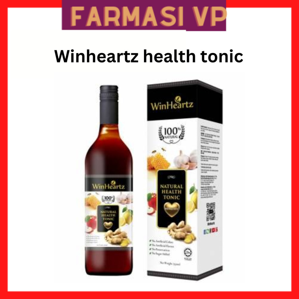 WinHeartz Winheart Win Heartz Ginger Mix - Natural Health Tonic (200ml ...