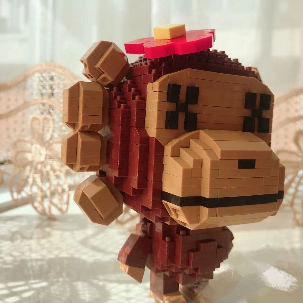 Loz Lizhi Building Block Toys KAWS Collection Casual Insert Doll Model Hand-Made Decoration Gift ...