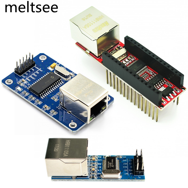 Enc28j60 Spi Interface Network Module Ethernet Module Mini Version Enc28j60 Ethernet Shield V1 3039