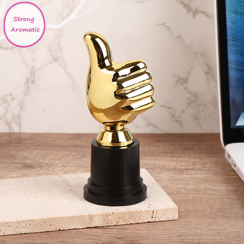 STRO 1Pcs Mini Awards Trophies Reward Thumbs Trophy Toys Kids ...