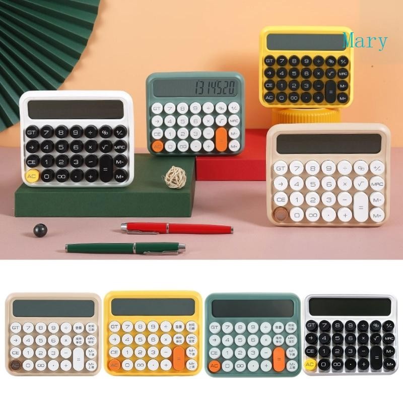 Mary 12 Digit Calculator Large LCD Display Calculator Big Button ...