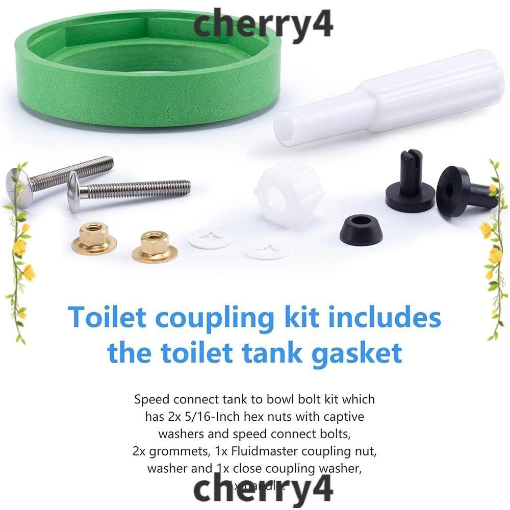 CHERRY Toilet Tank Flush Valve, Repairing Universal Toilet Coupling Kit ...