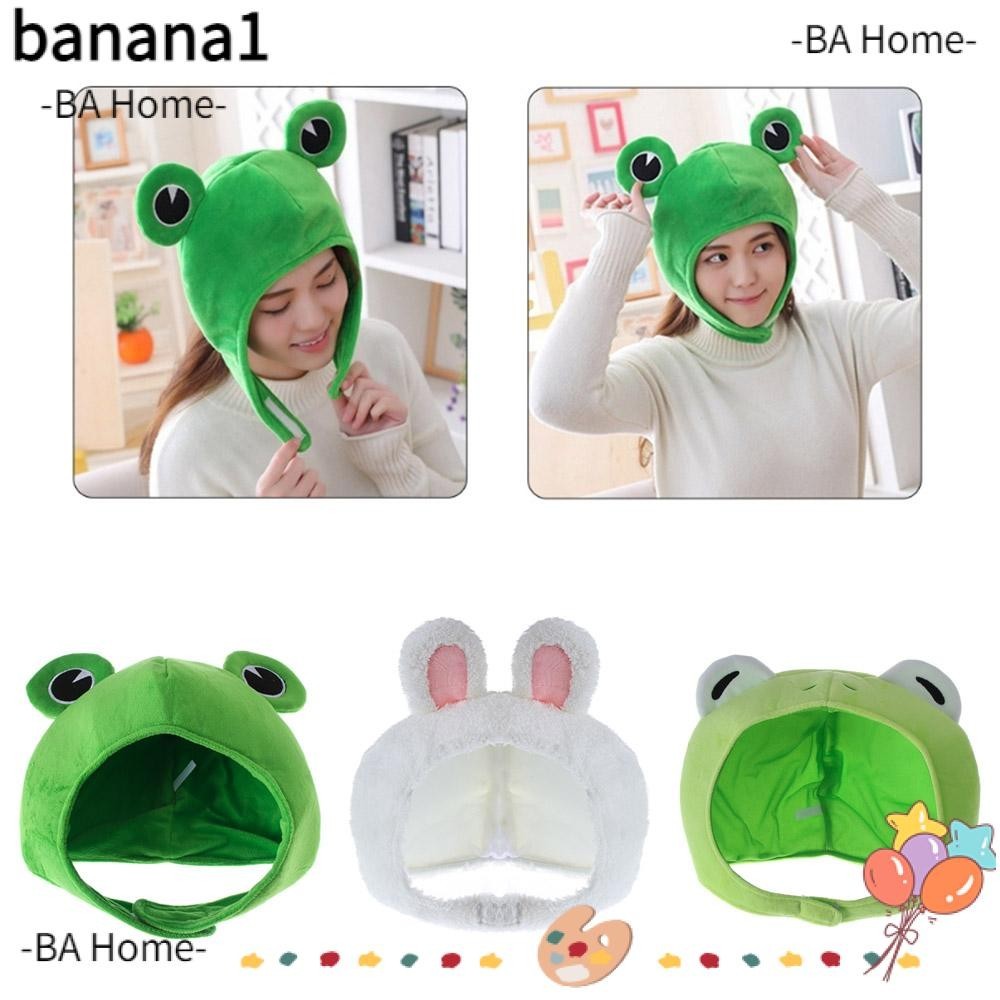 BA Big Frog Eyes Hat Cosplay Costume Cute Cartoon Green Headgear Winter ...