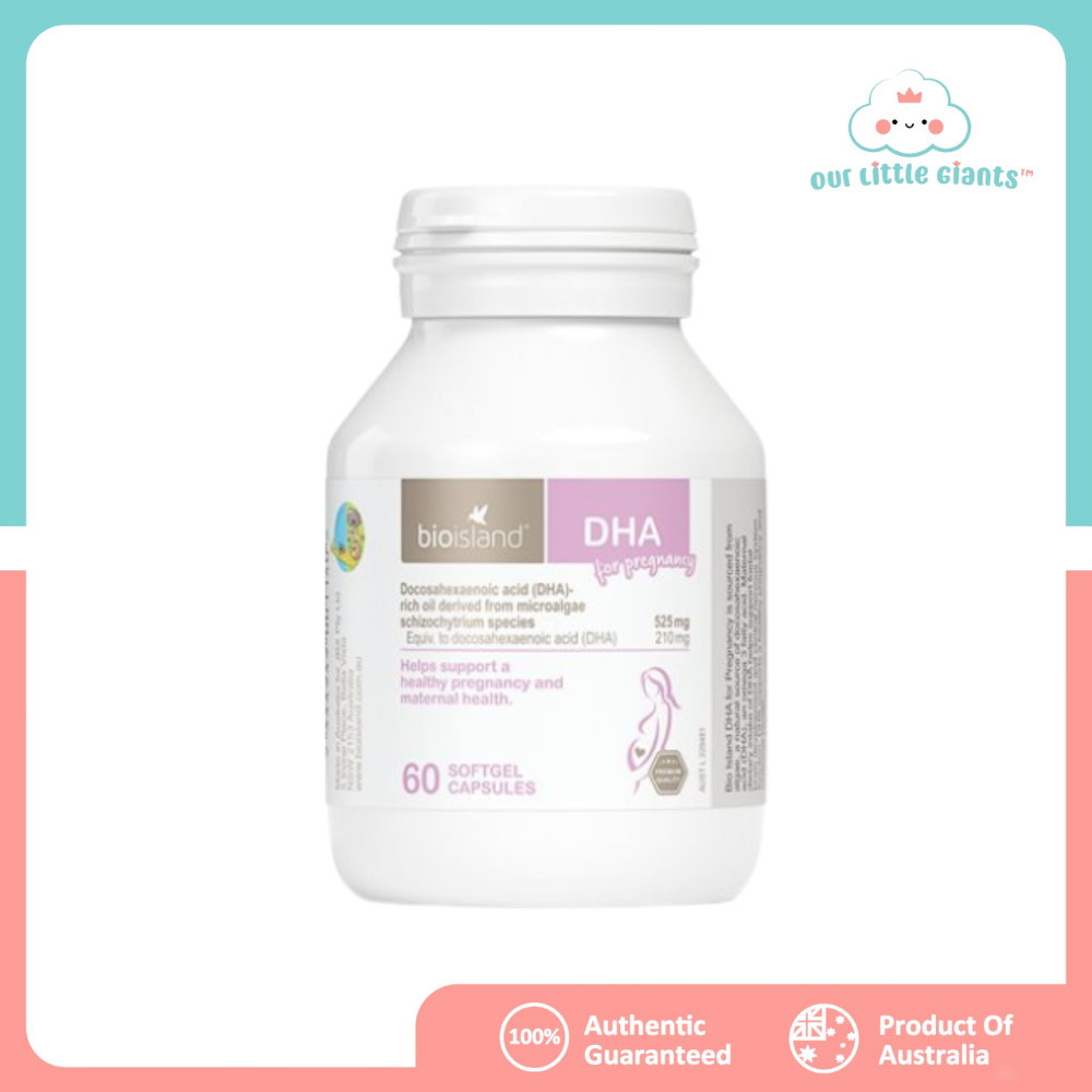 Bio-Island DHA For Pregnancy (60 Softgel Capsules) | Shopee Malaysia