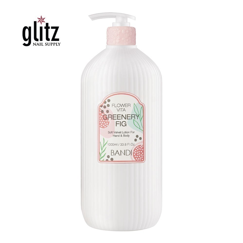 Bandi Flower Vita Soft Velvet Lotion - Greenery Fig 1000ml | Shopee ...