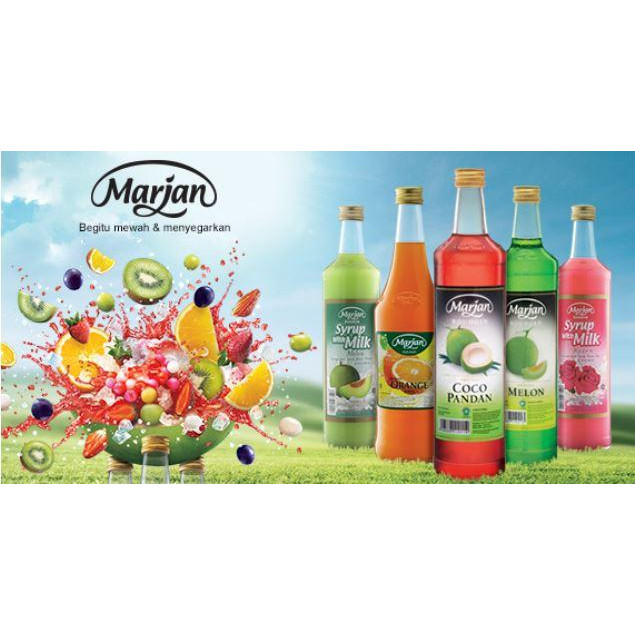 SIRUP MARJAN MELON DAN COCO PANDAN {HALAL} 460ML | Shopee Malaysia
