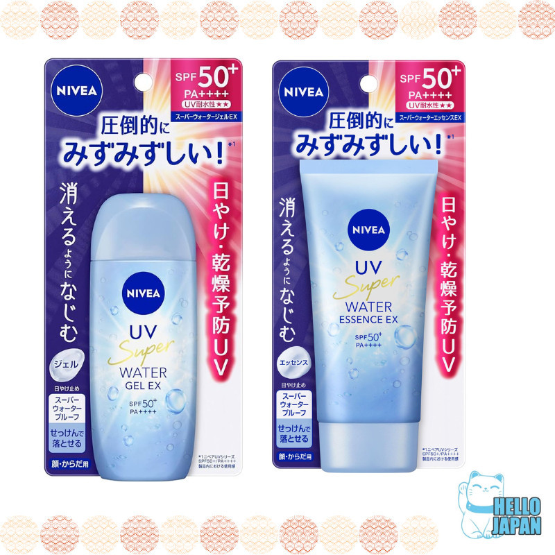 Nivea UV Water Gel Essence EX 80g / Sunscreen / Japanese cosmetics ...