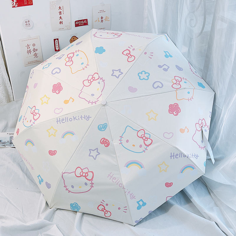 Hello Kitty Umbrella Full Version Automatic Sun Umbrella Sun Umbrella ...