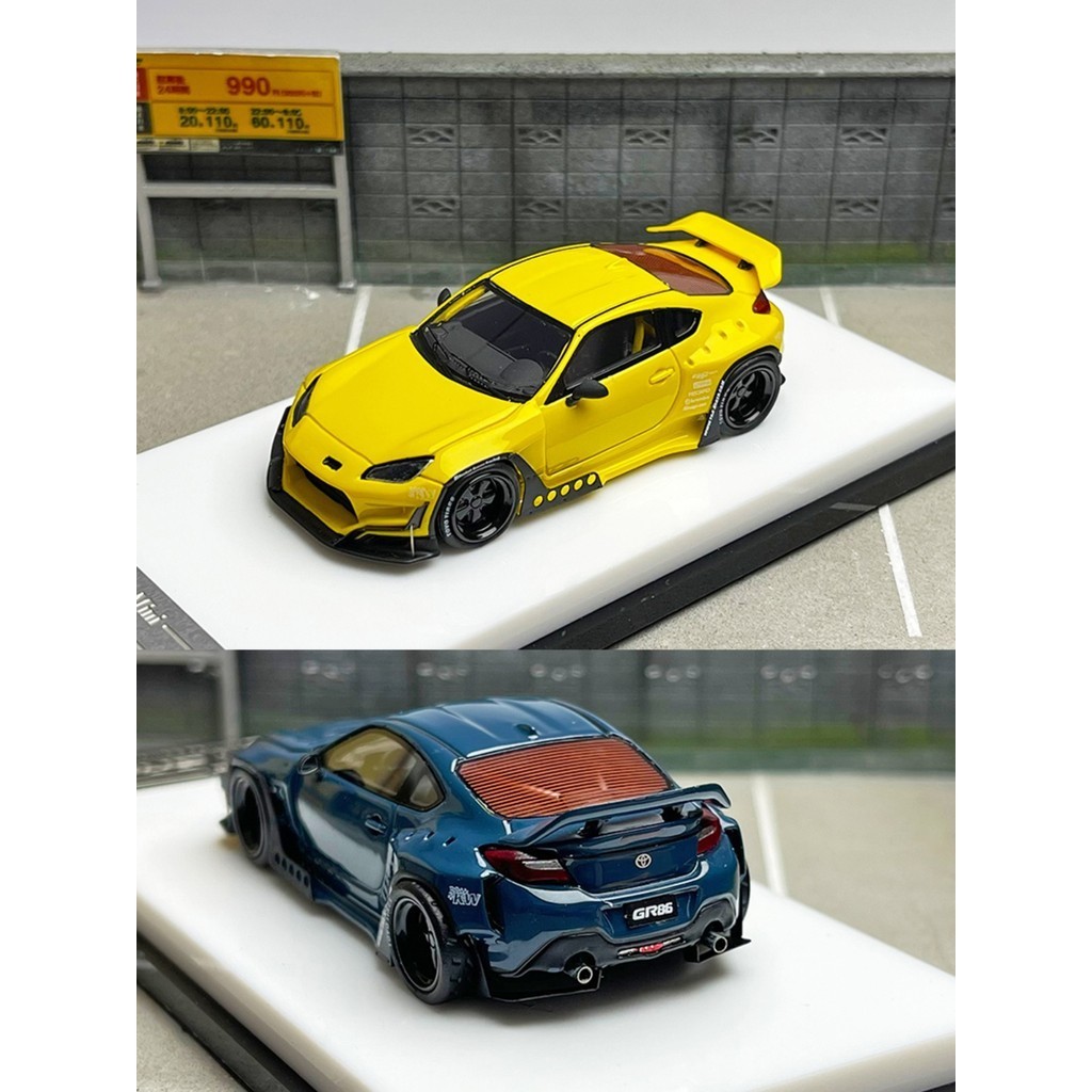 Scalemini 1: 64 Toyota GT86 Rocket Rabbit Rocket Bunny Wide Body ...