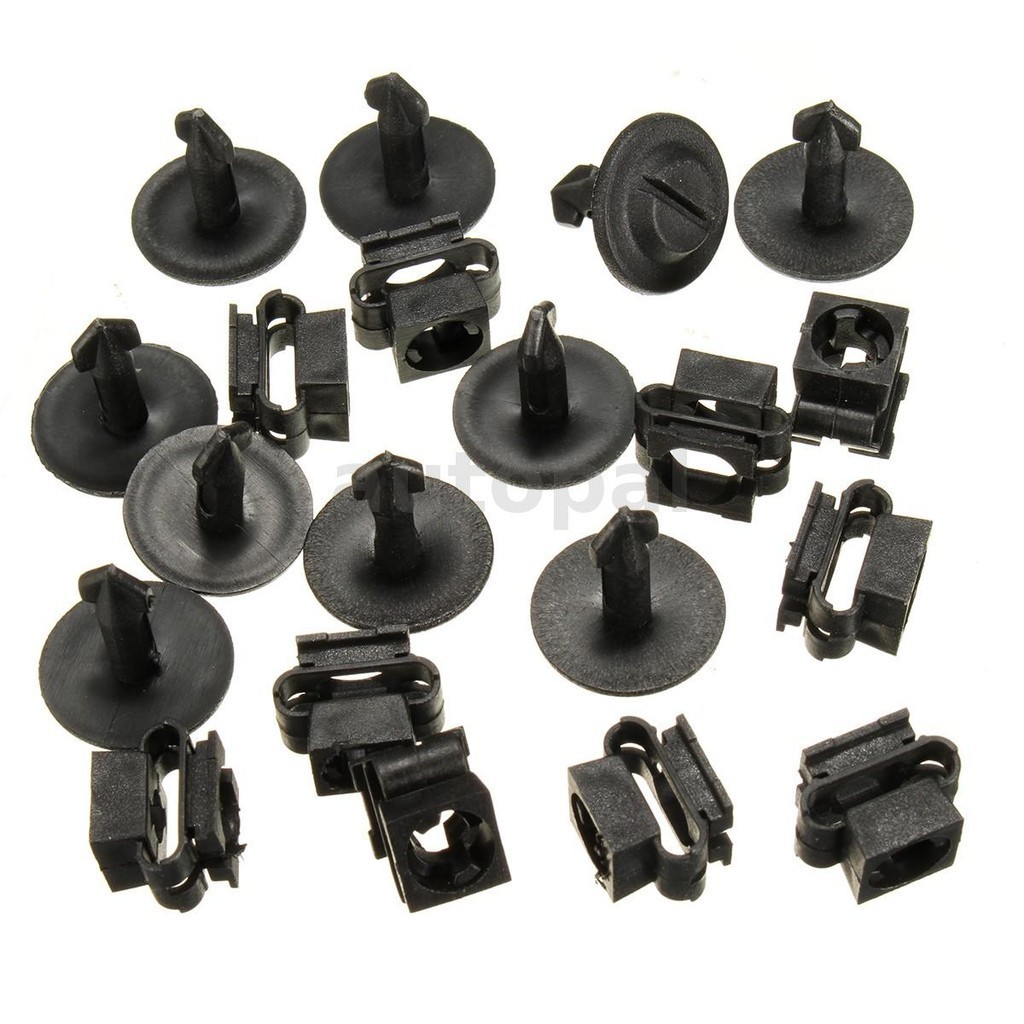 Engine Undertray Rivet Clips And Clamps Splashguard Under Cover ...