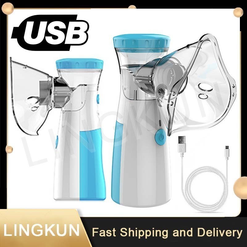 Handheld portable Inhale Nebulizer Mesh atomizer silent inhaler ...