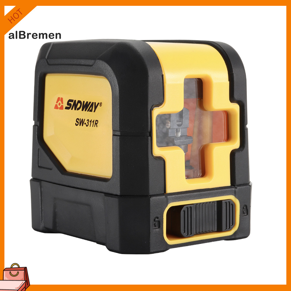 (New) Red/Green Level Lasers 2 Line Self Leveling Cross Light Beam ...