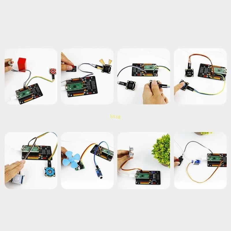 BT for Pico IO-Port Expansion Board For Pico Development Board DIY Kit Electronic Projects ...