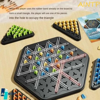 AINTP Triangle Chess Desktop Game, Rubber Band Triangle Desktop ...