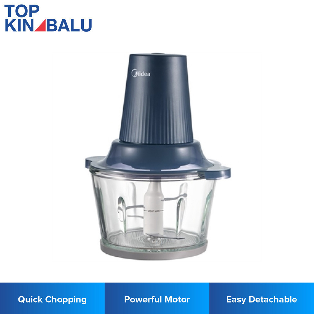 MIDEA 1.8L MBC-JC11 300W FOOD CHOPPER (GLASS) | Shopee Malaysia